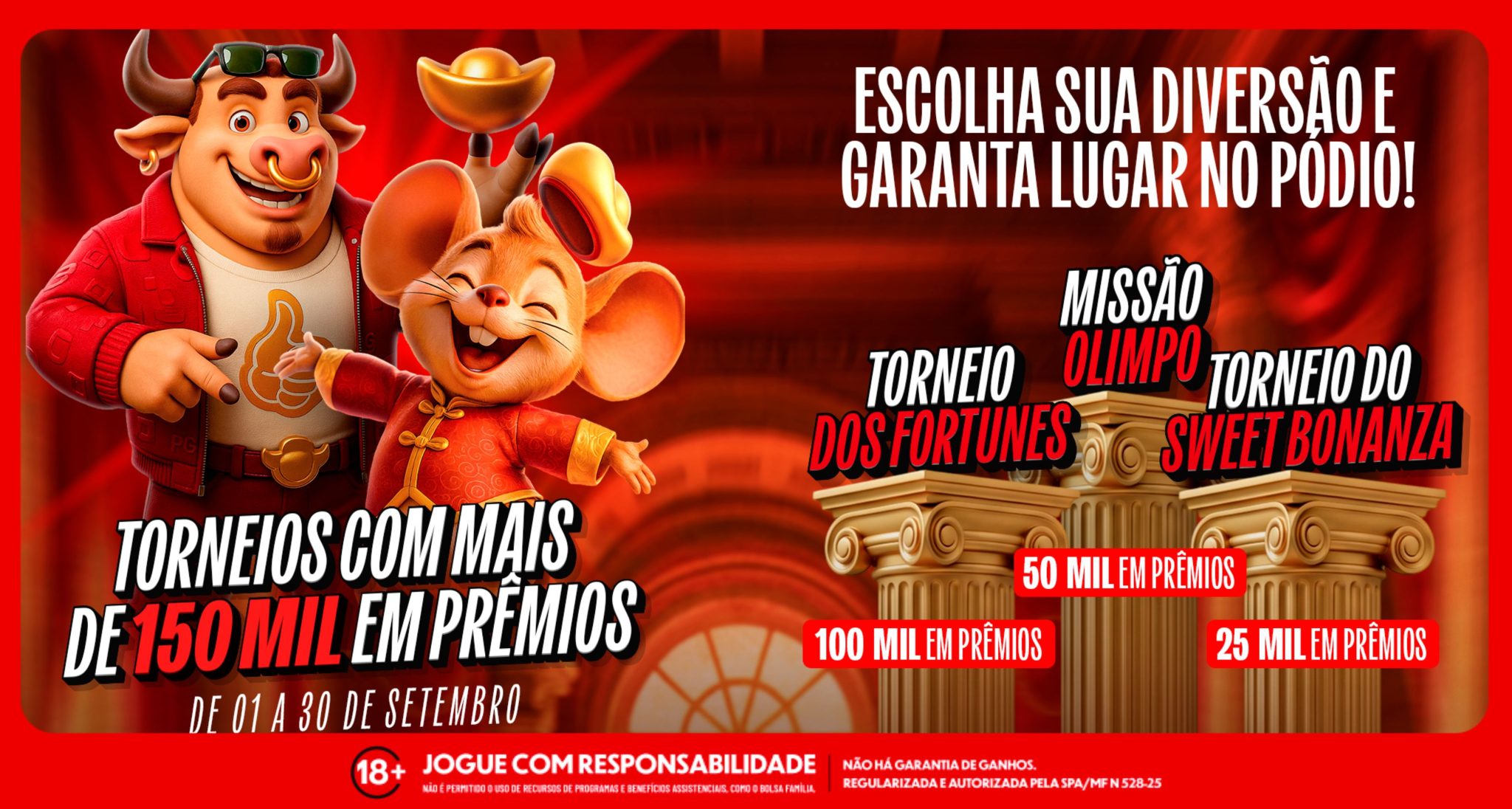 Últimos dias para participar dos torneios Missão Olimpo, Fortunes e ...